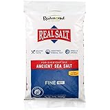 Amazon.com : Redmond Real Sea Salt - Natural Unrefined Gluten Free Fine ...