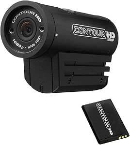 Amazon.com : ContourHD 1080p Helmet Camera + Xtra Contour Battery ...