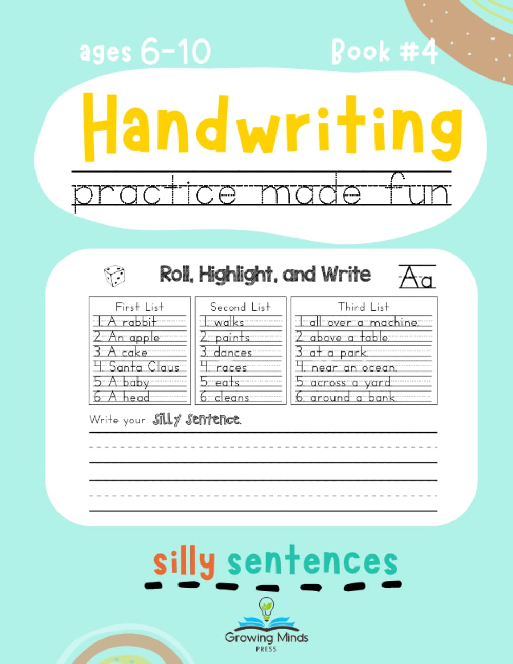 Mua Handwriting Practice Made Fun: Silly Sentences Penmanship and ...