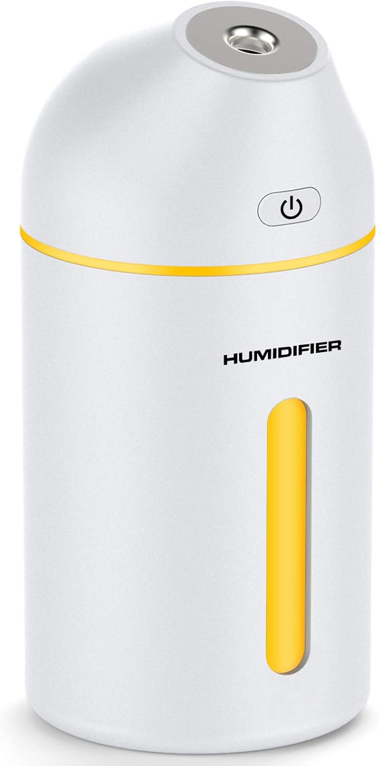 Amazon.com: Portable Mini Humidifier, 320ml Small Cool Mist Humidifier ...