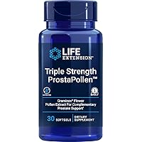 Amazon.com: Life Extension Triple Strength Prosta Pollen – Prostate ...