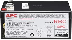 Amazon.com: APC UPS Battery Replacement, RBC35, for APC Back-UPS models ...