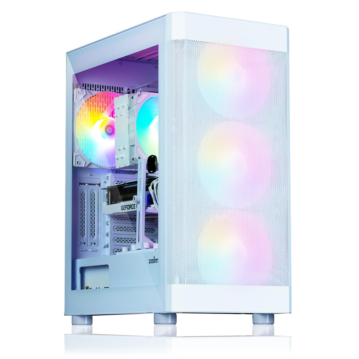 Mua i4 TG ATX Gaming PC Case - 4 x 140mm Fixed RGB Fans Pre-Installed ...