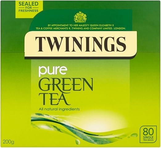 Twinings Pure Green Tea, 200g (80 Bags): Amazon.co.uk: Grocery