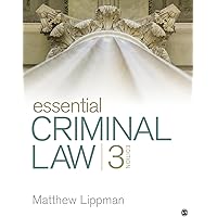 Amazon.com: Essential Criminal Law: 9781544355986: Lippman, Matthew: Books
