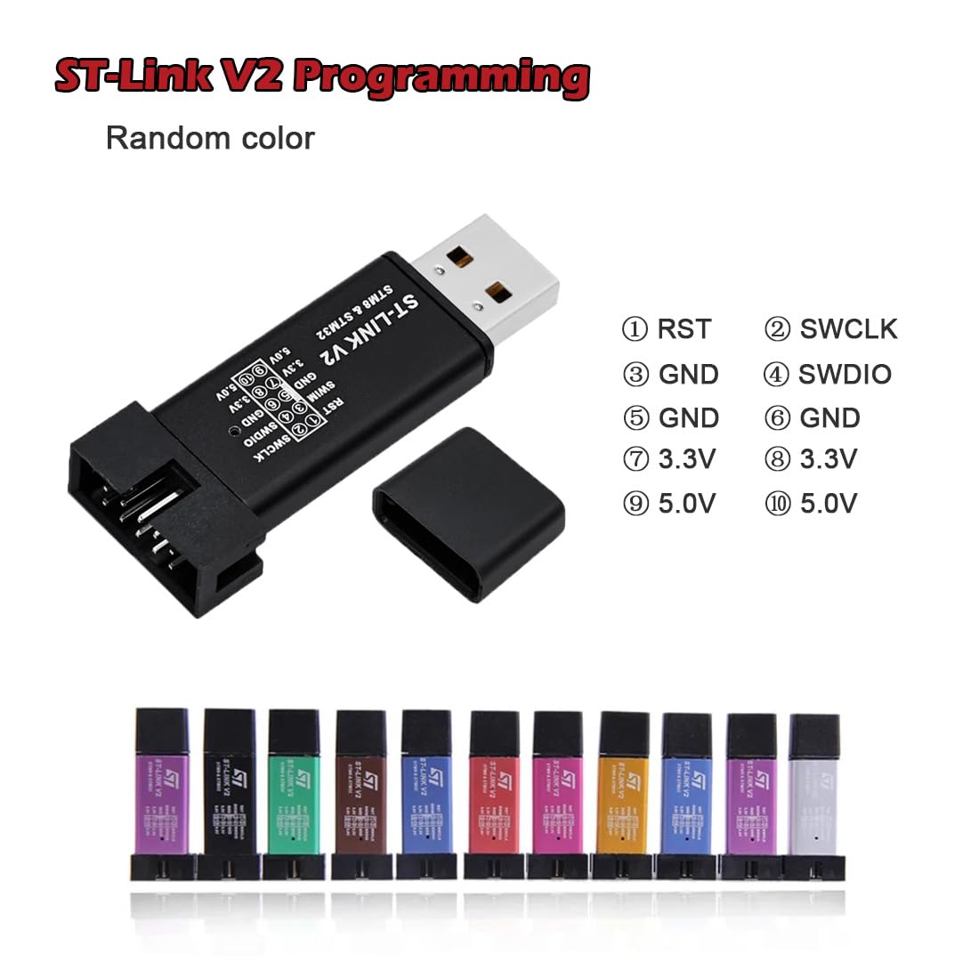 2PCS STM32F103C8T6 ARM STM32 Minimum System Development Board STM32F103C8T6 Core Learning Board ...