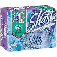 Amazon.com : Shasta 12 Piece Pack Soda Soft Drinks, GRAPE SODA ...