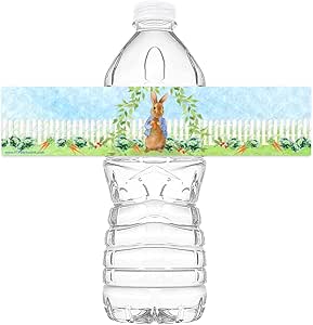 Amazon.com: POP parties Peter Rabbit Bottle Wraps - 20 Peter Rabbit ...