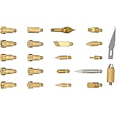 Amazon.com: Wood Burning Pen Tips, 23Pcs Woodburning Accessories ...