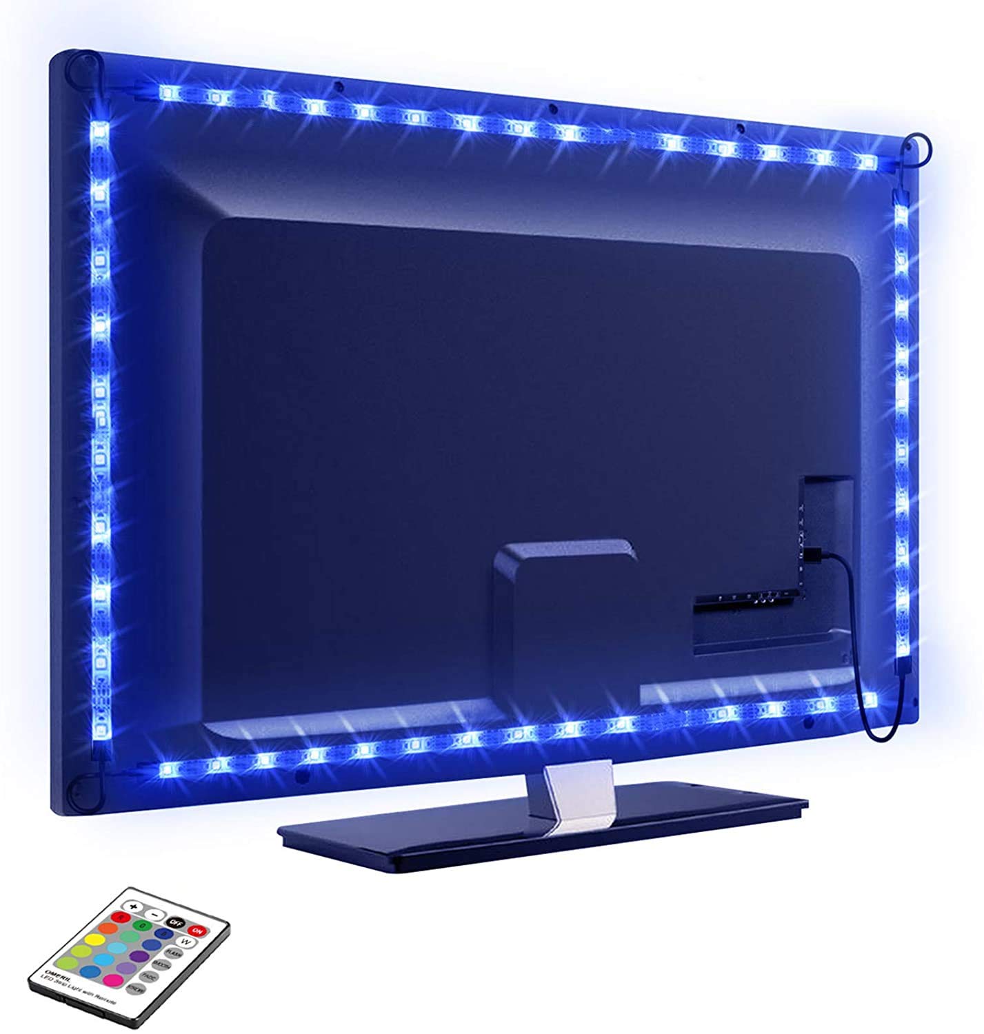 Buy XY Black PCB TV Backlight Kit,Computer Case LED Light,3.28Ft Multi ...