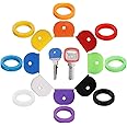 Amazon.com : 32PCS Key Caps Covers Tags, Key Cap Key Ring Combination ...