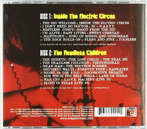 W.A.S.P. Album: «Inside the Electric Circus/Headless Children»