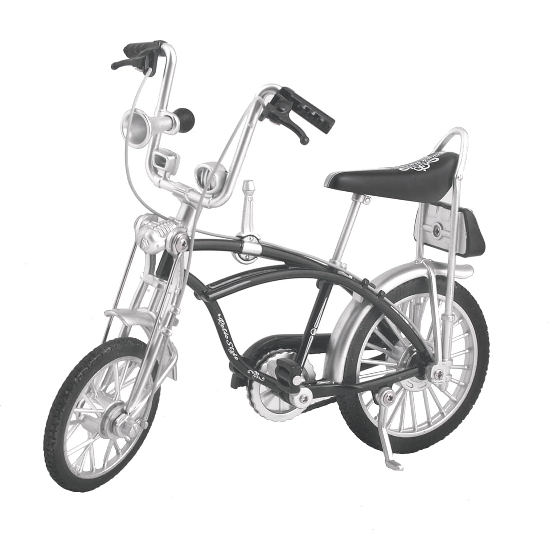 Ailejia Retro Bicycle Model Ornament for Kids Vintage Metal Desktop ...