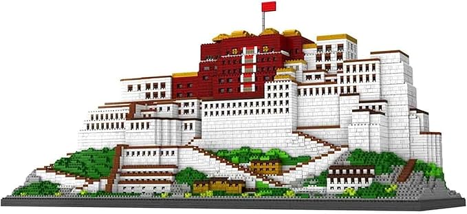 Micro Blocks Building Kit, 10000PCS Potala Palace Building Blocks Model ...