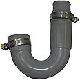 Amazon.com: LASCO 25-6860 Flexible Rubber P-Trap with Worm Drive Clamps ...