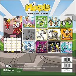 Lego Mixels 2016 Wall Calendar: Trends International: 9781438840840 ...