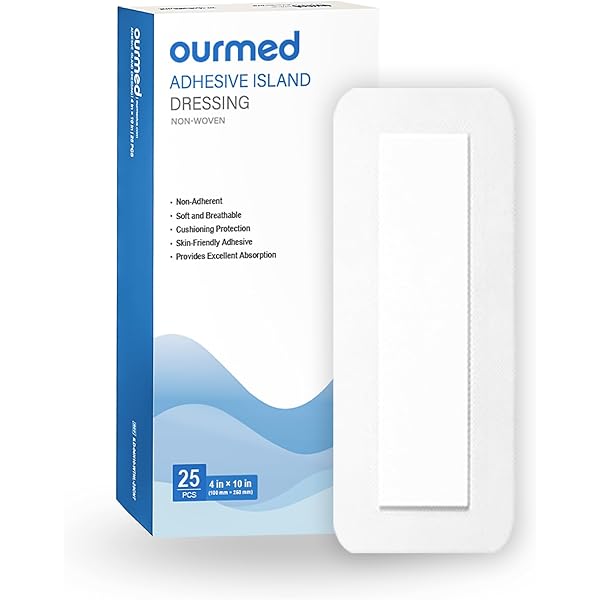Large Bandaids Waterproof Incision Wraps For Large Wounds - 4x10 Inch ...