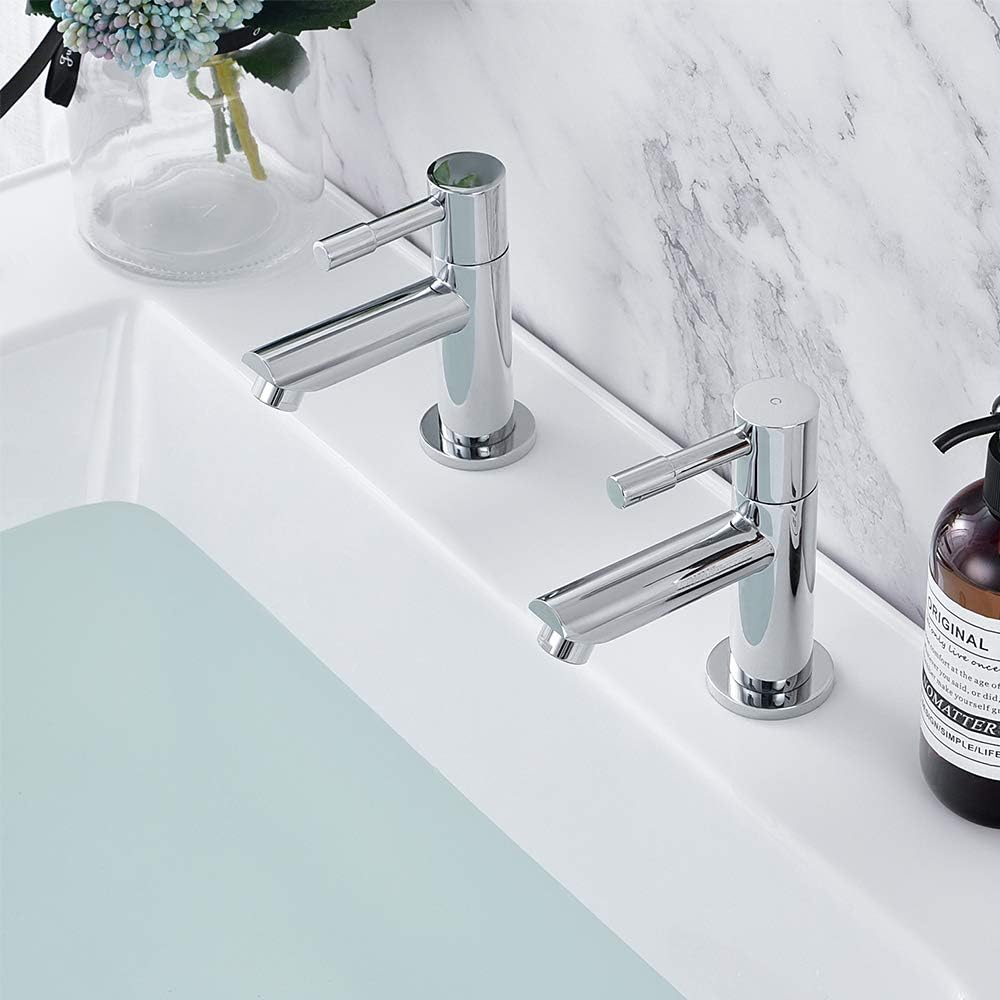 WasserRhythm DT28G Taps Pair, Basin Tap-28g – BigaMart