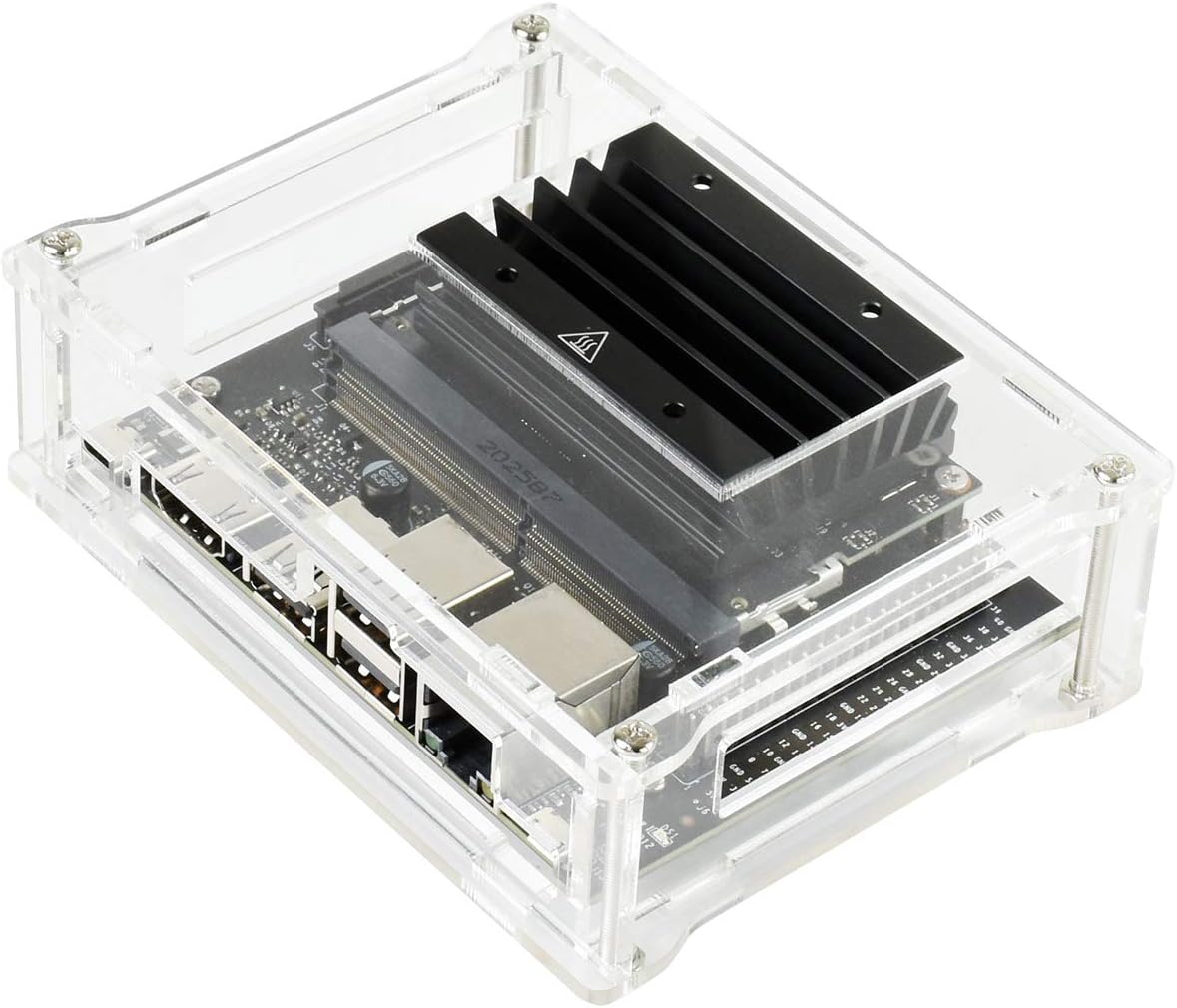 Waveshare Jetson Nano 2GB Developer Kit Acrylic Clear Case with Precise ...