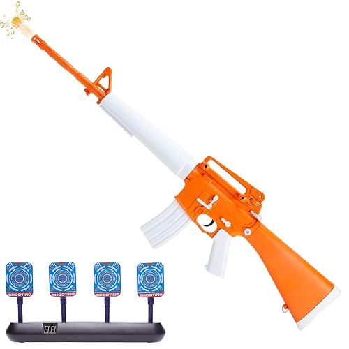 Gel Ball Blaster M16, Automatic Splatter Ball Blaster with Shooting ...