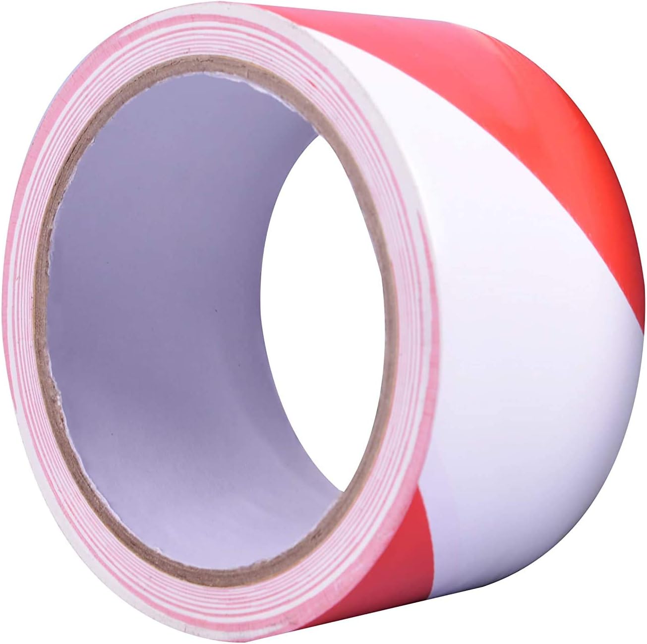 Safety Tapes 70mm x 20m Red/White Hazard Warning Tape Adhesive Marking ...