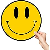 Amazon.com: 11" Daisy Smiley Face Murals Wall Decal Sticker Vinyl Smile ...