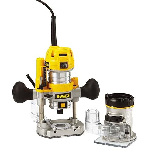 DeWalt D26200 1/4in Compact Fixed Base Router 230 Volt DEWD26200 ...