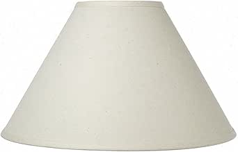 Amazon.com: Upgradelights Off White Linen 12 inch Chimney Style Oil ...