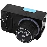 Amazon.com: GM Genuine Parts 84472676 Black Carbon Headlamp Switch ...
