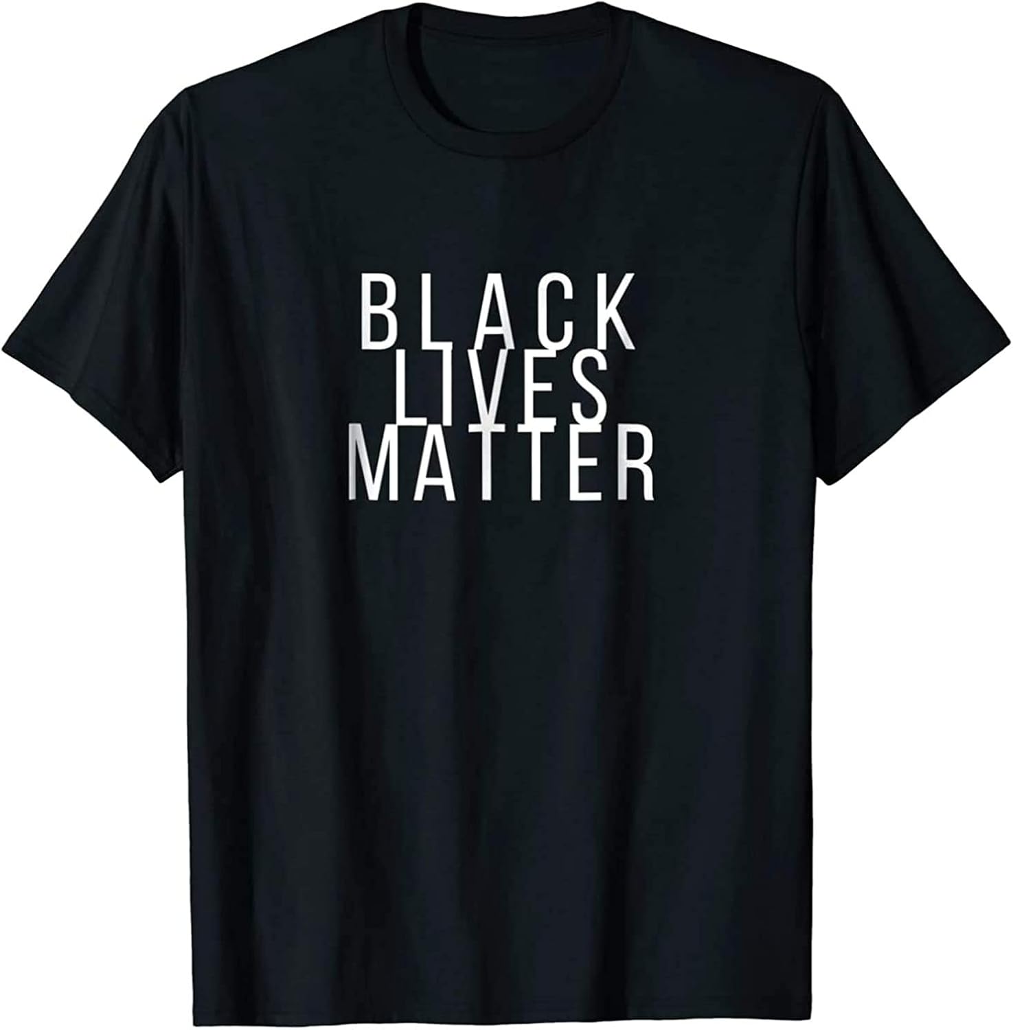 Poflan Black Lives Matter T-Shirt Women Men - i Cant Breath BLM t Shirt ...