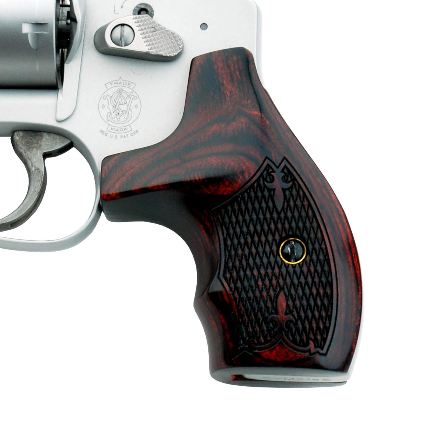 Altamont - S&W J Round Revolver Grips - Boot - Real Wood Gun Grips fit ...