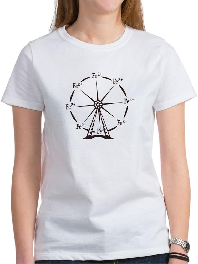 CafePress - Ferrous Ferris Wheel T-Shirt - Womens Classic Tee: Amazon ...
