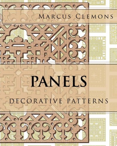 Panels: Decorative Patterns: Clemons, Marcus: 9781539344117: Amazon.com ...