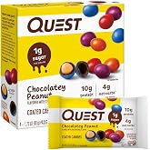 Amazon.com: Quest Nutrition Coated Candies, Peanut Butter, 1g Sugar ...