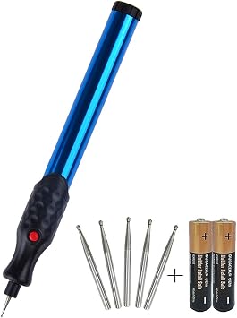 FOLAI Electric Pen Crave Tool with Diamond Tip Bit to Engrave on Metal ...