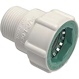 Amazon.com: Hydro-Rain PVCL-436-010 No Glue Needed 1" PVC-Lock x 1" MPT ...