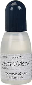 Amazon.com: Tsukineko RM000001 1/2 Fluid Ounce VersaMark Inker, Clear ...