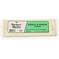 Amazon.com: Farmer's Market, Garlic and Onion, Cheese Block, 7oz, All ...