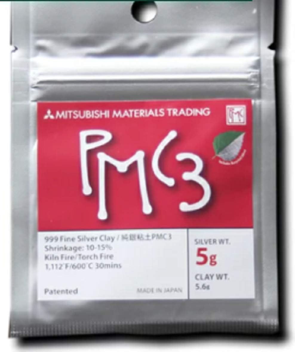 Amazon.com: Mitsubishi PMC3 Precious Metal Clay Silver 5 Grams