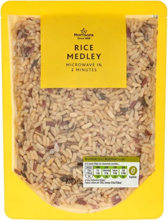 Morrisons Rice Medley, 220g: Amazon.co.uk: Grocery