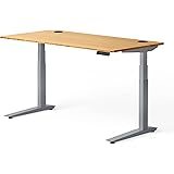 Amazon.com: Fully Jarvis Standing Desk 72" x 30" Dark Bamboo Top ...