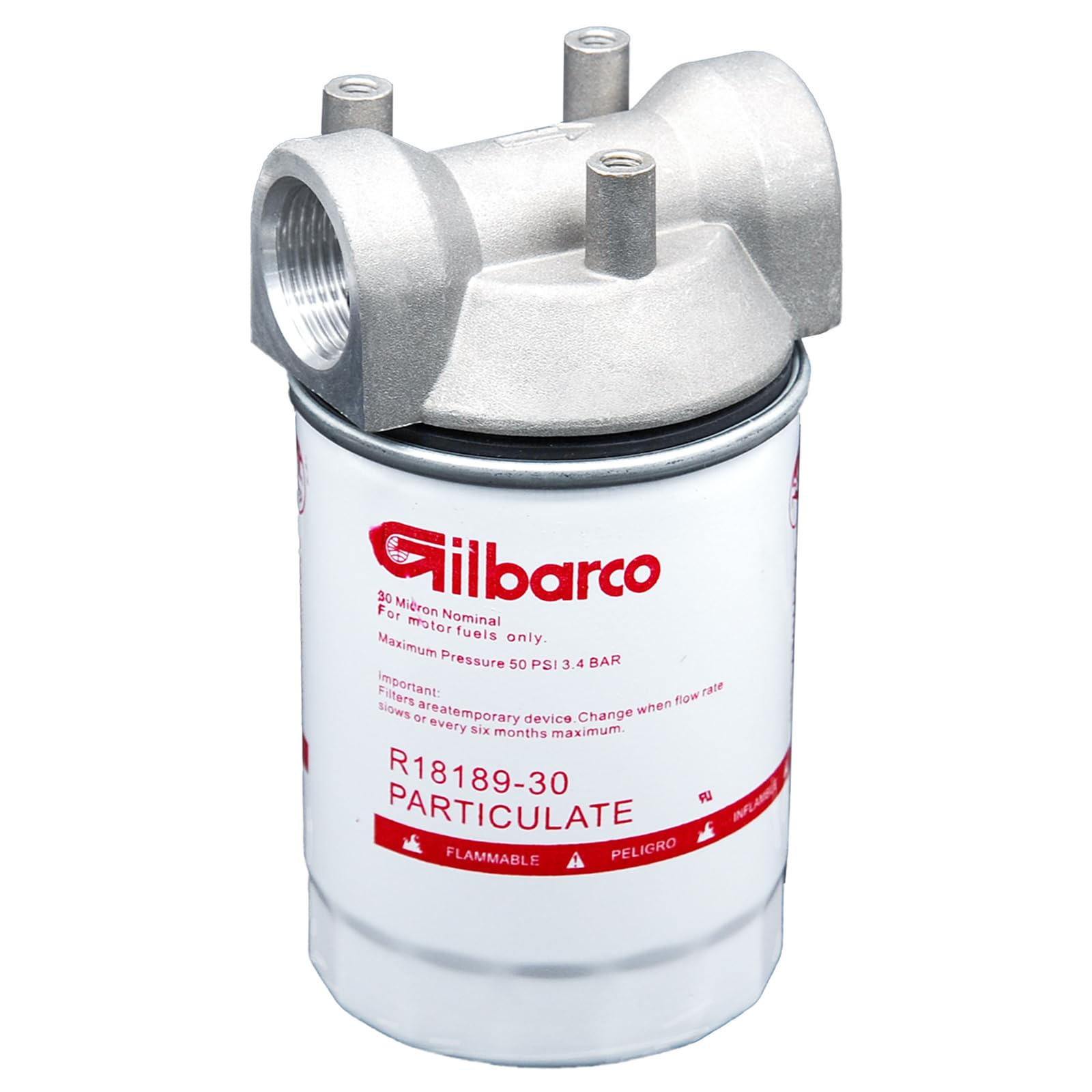 BRIDOIF 3/4 Inch NPT Fuel Tank Filter Canister, Spin-on Transfer Tank ...