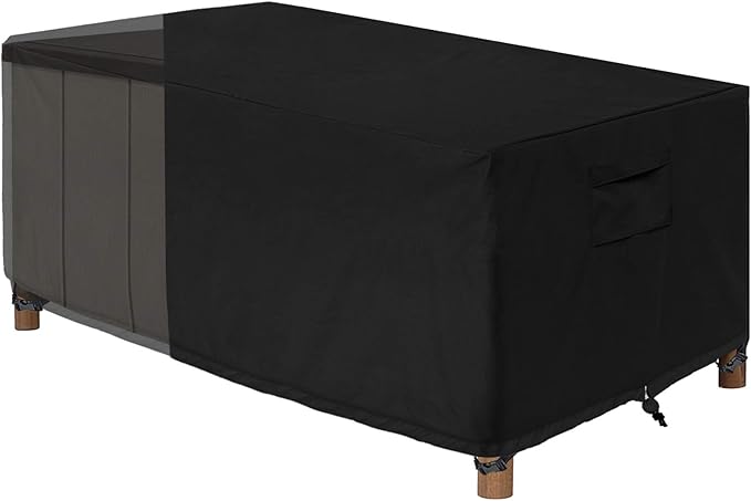 WOMACO Deck Box Cover Waterproof Patio Storage Box Cover Outdoor Back ...