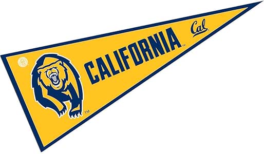 Amazon.com: College Flags and Banners Co. UC Berkeley Bears Pennant ...