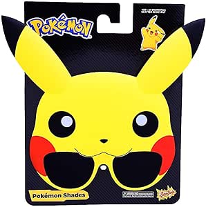 Amazon.com: Sun-Staches Licensed Pokemon Pikachu Shades Costume Party ...