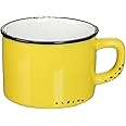 Amazon.com | Abbott Collection 27-ENAMEL/CAP YLW Enamel Look Stoneware ...