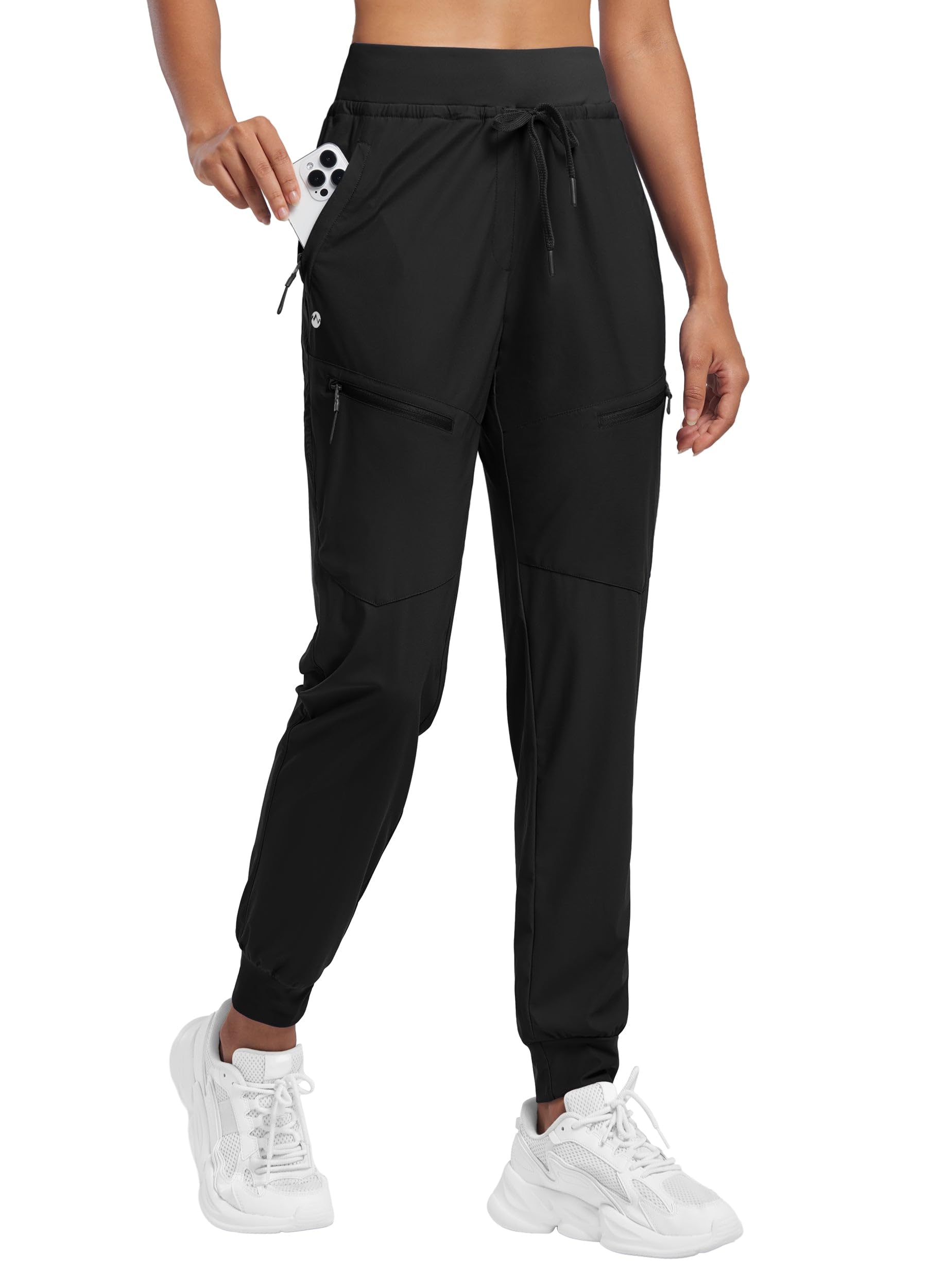 Willit Women's Joggers Lightweight Hiking Pants Quick Dry Travel ...