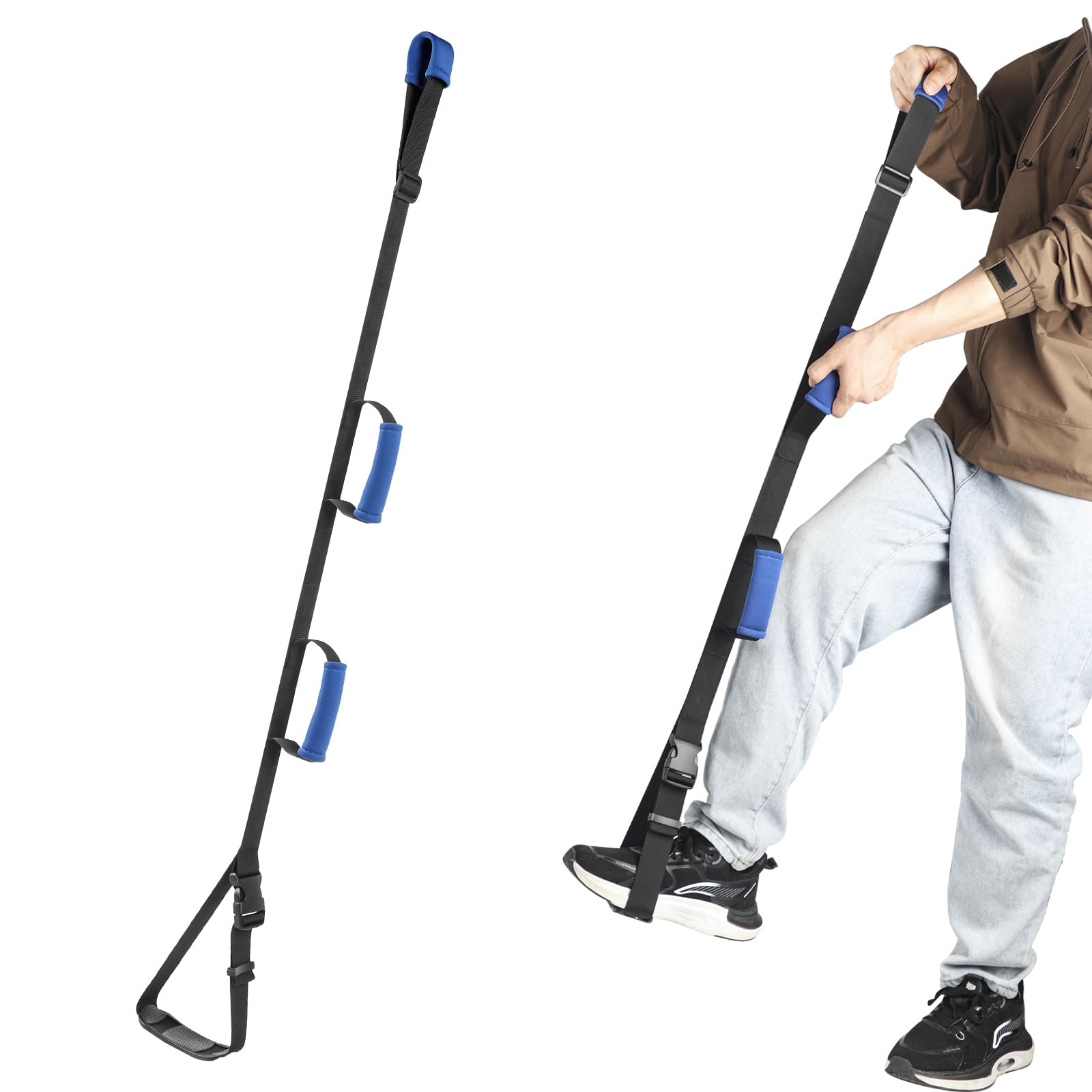 Geykwma Leg Lifter, 40-52 Inch Long Leg Lifter for After Hip ...