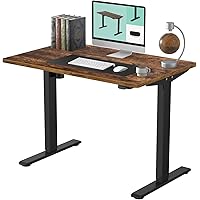 Amazon.com: FLEXISPOT Electric Height Adjustable Standing Desk Heavy Duty Steel Stand Up Desk ...