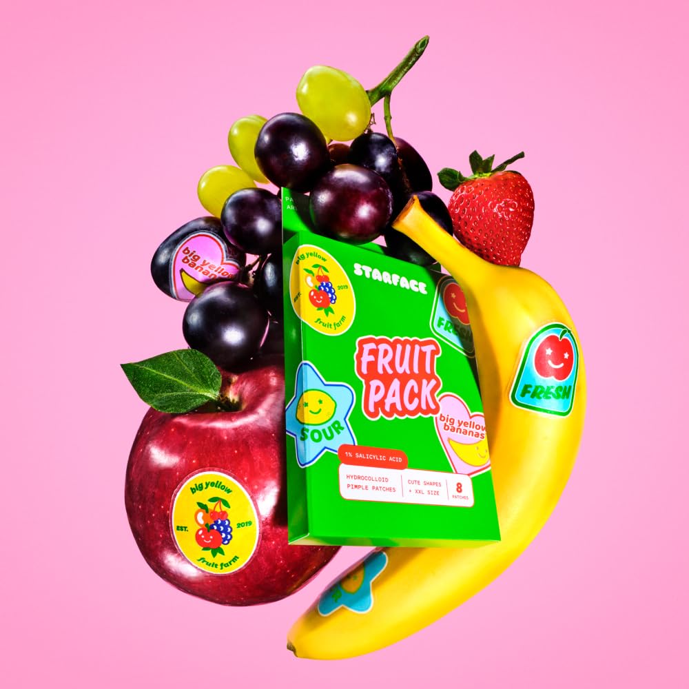 Mua Starface Fruit Pack, Hydrocolloid Pimple Patches With 1% Salicylic ...